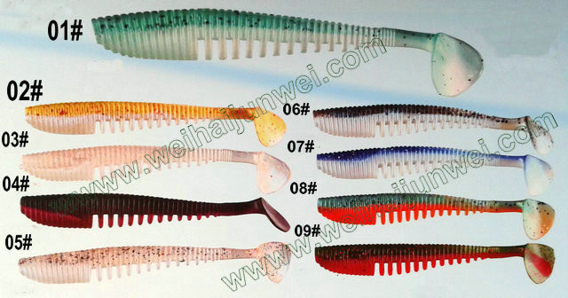 New design best sale 5.2g /10.5cm artifical soft fishing lure